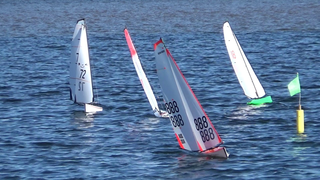 DF 95 RC sailing 19 July 2019 Following boat 888 Handicap start - YouTube