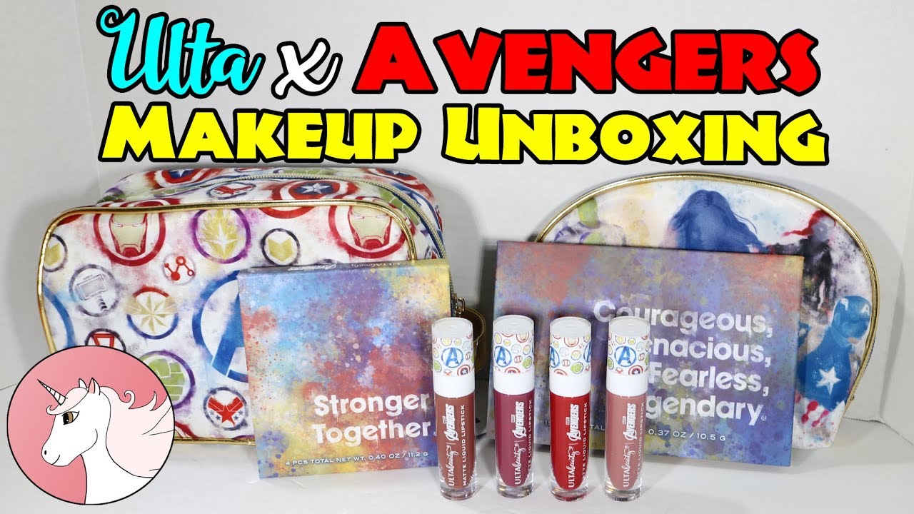 Ulta Beauty x Marvel Avengers Makeup Haul - YouTube