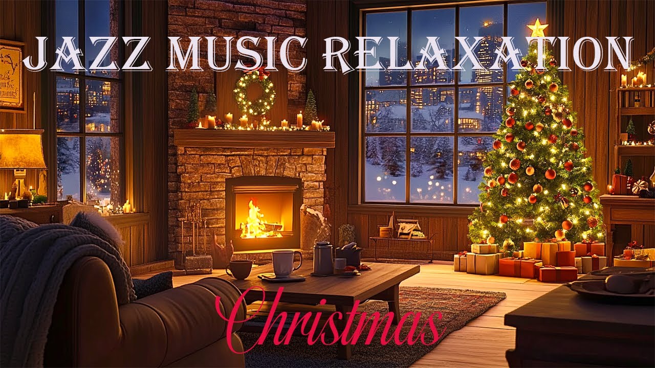 Jazz Music for a Magical Christmas Night – Calm Background Music for ...