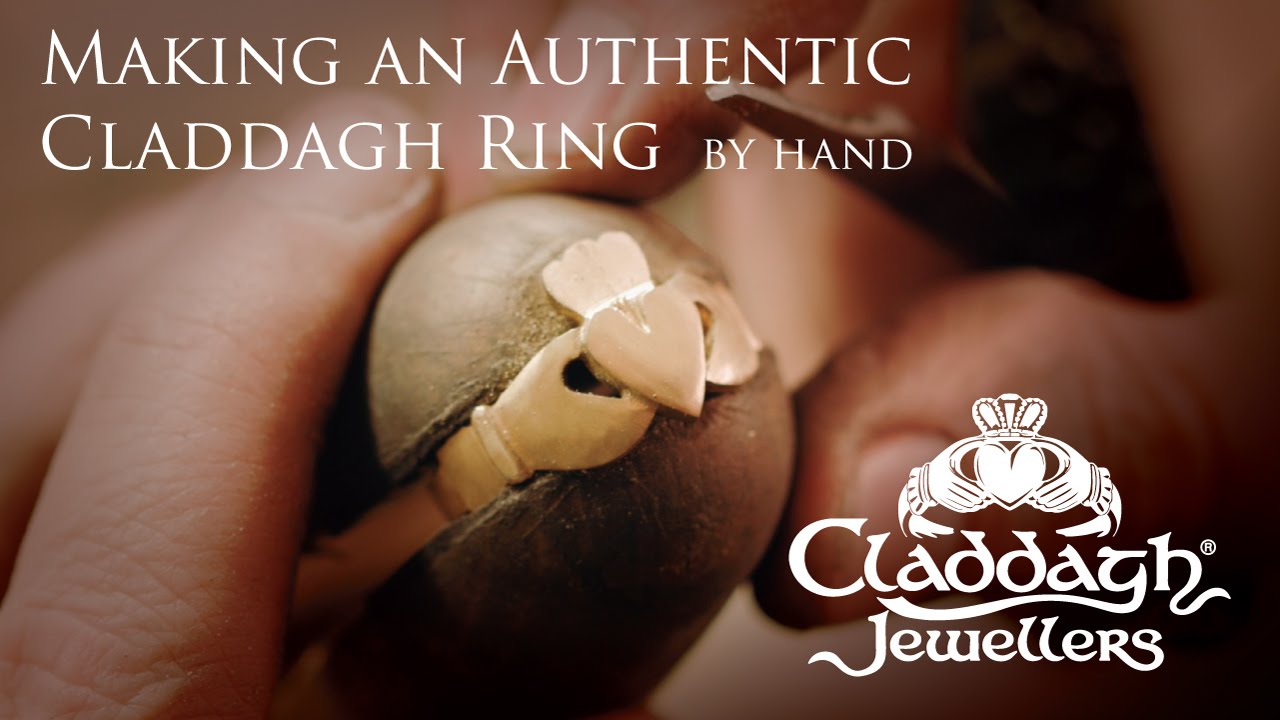 Making a Solid Gold Claddagh Ring (by hand!) at Claddagh Jewellers ...
