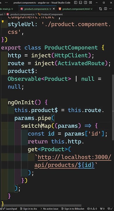 Use the Node api calls in the angular 19 SSR Pre-rendering using SwithchMap Operator - YouTube