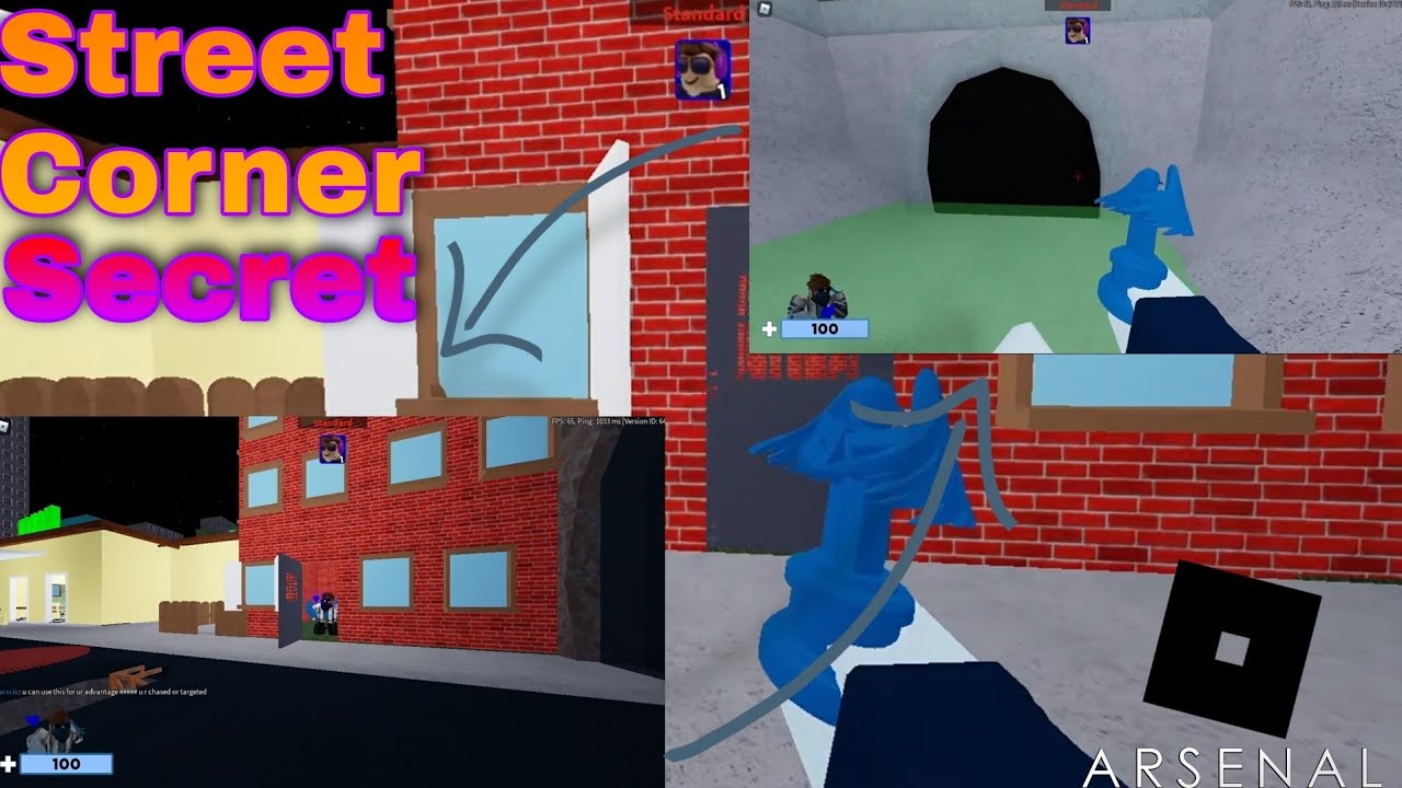Roblox Arsenal | Street Corner Secret - YouTube