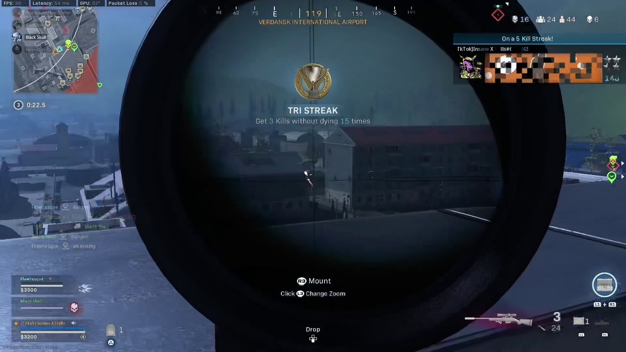 Call of duty warzone SPR highlights - YouTube