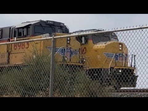 UP 9910 North Armstrong road Stockton,California - YouTube