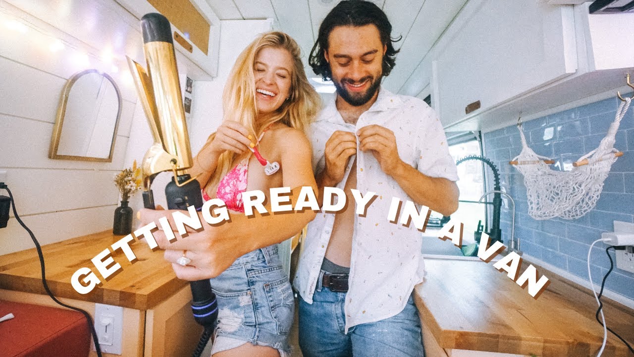 Getting Ready for a Wedding...IN A VAN? 🚐🌼 #vanlife #sandiego - YouTube
