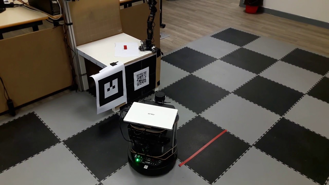 Mapping Localization And Navigation Using Ar Markers And Visual Servoing Using Qr Codes By Visp