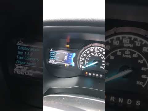 2021 ford ranger oil life reset how to #short #ford #ranger