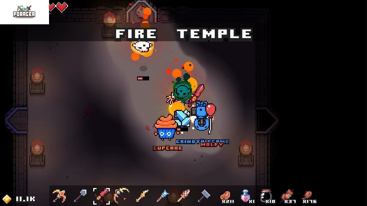 Easy money maker and fire dungeon tutorial in Forager - YouTube