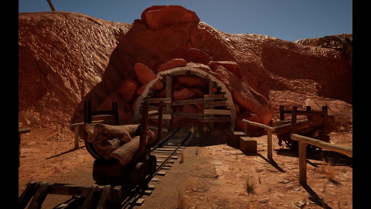 Desert Photogrammetry Environment - UE5 360 Video - YouTube