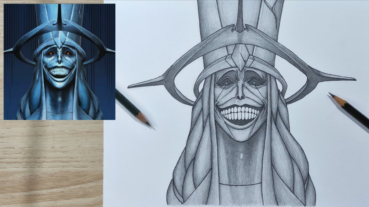 How to draw Statue of God - Solo Leveling || drawing anime tutorial ...