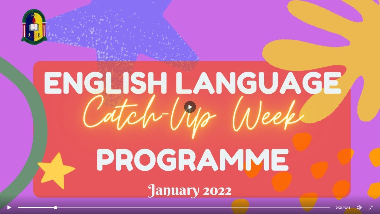 English Language Catch Up Week Programme YouTube english-language-catch-up-week-programme-youtube