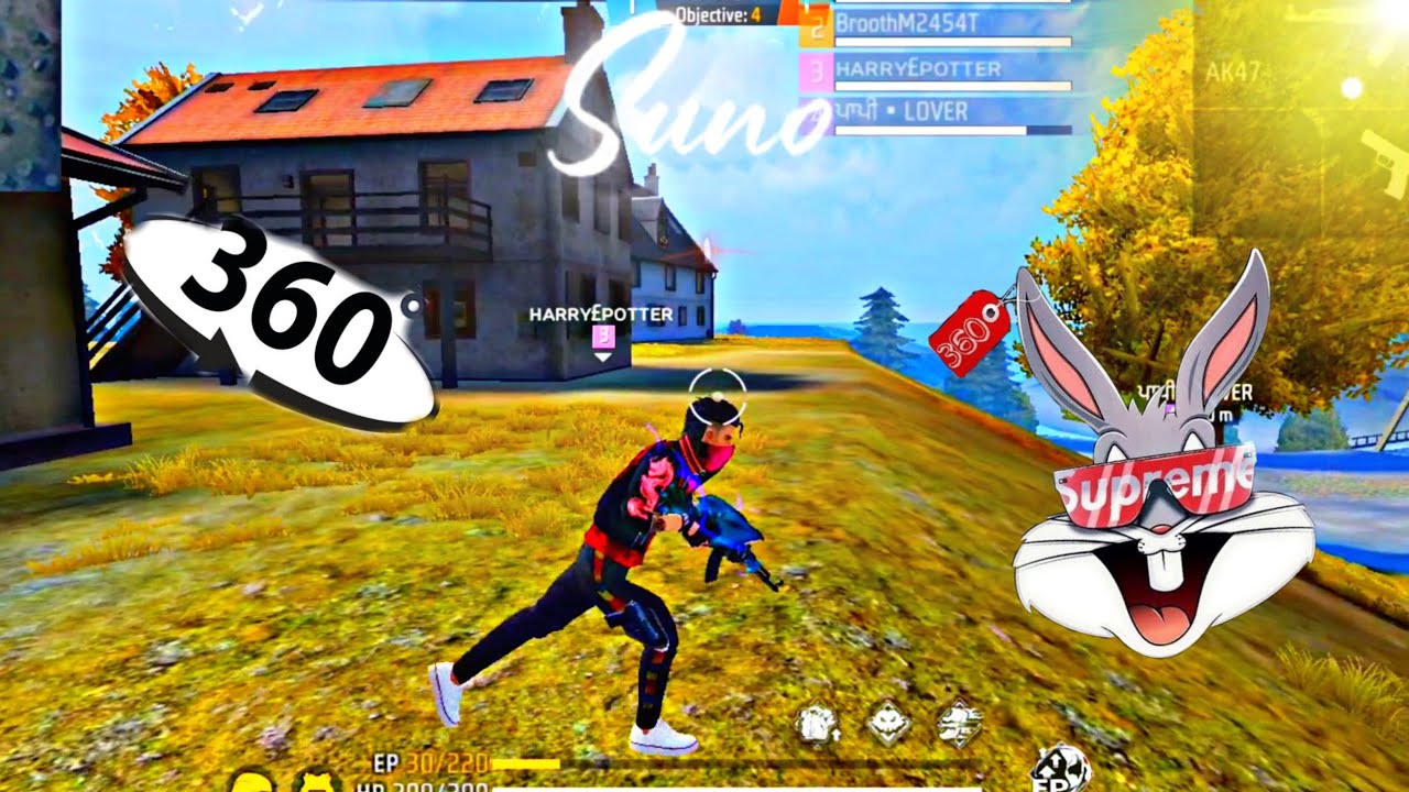 360° FREE FIRE video in [VR] 4K VIDEO virtual realstic experience 🔥 ...
