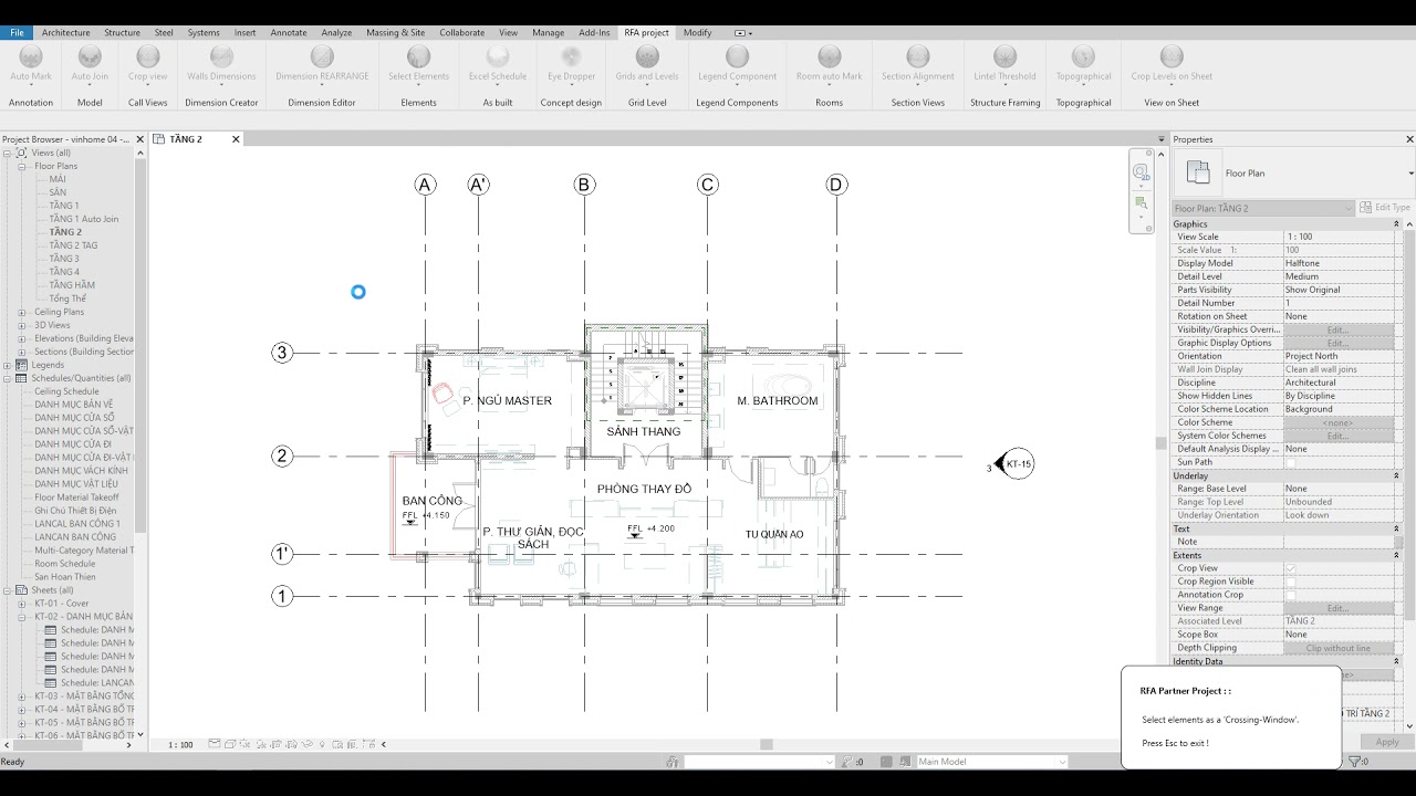 Revit Dimension - YouTube