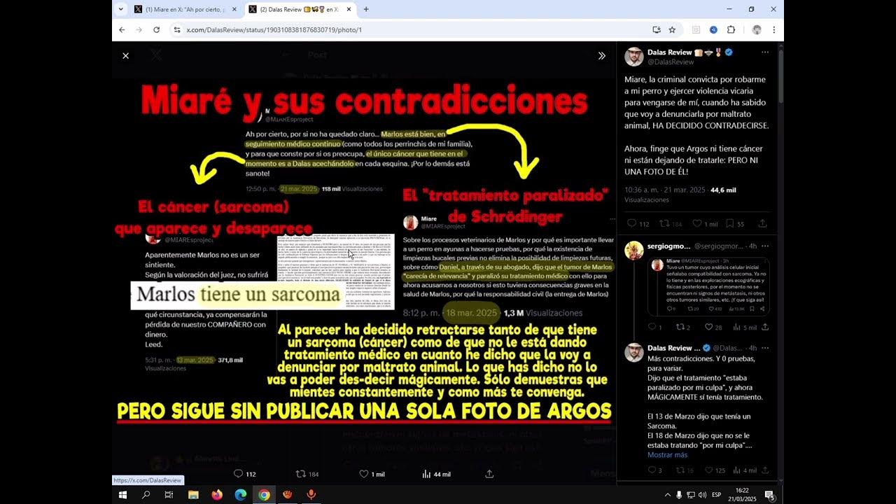 🔥DALAS VUELVE a EXPLOTAR en CONTRA de su EX MIARE y le RESPONDE con q SÍ TIENE a ARGOS con ...