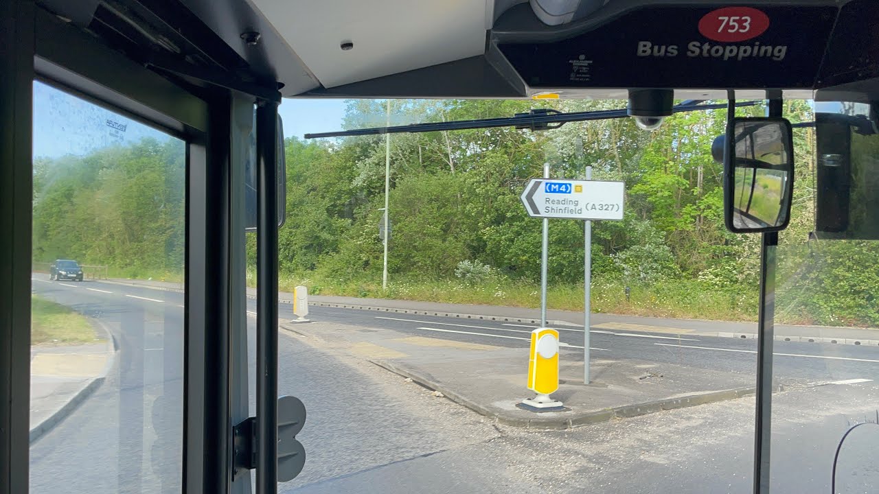 Reading Buses Enviro400 MMC 753 (YX64VRN) On Route 21 To Reading - YouTube