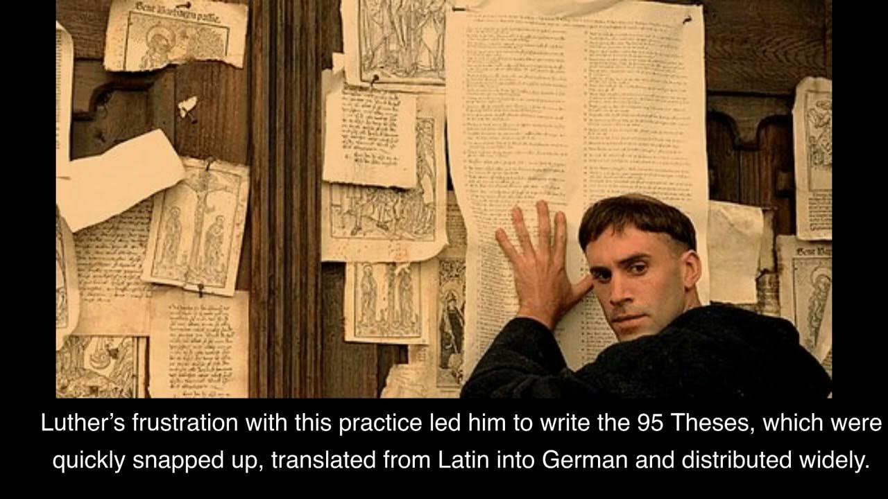 This Week in Church History: Martin Luther Post His 95 Theses - YouTube