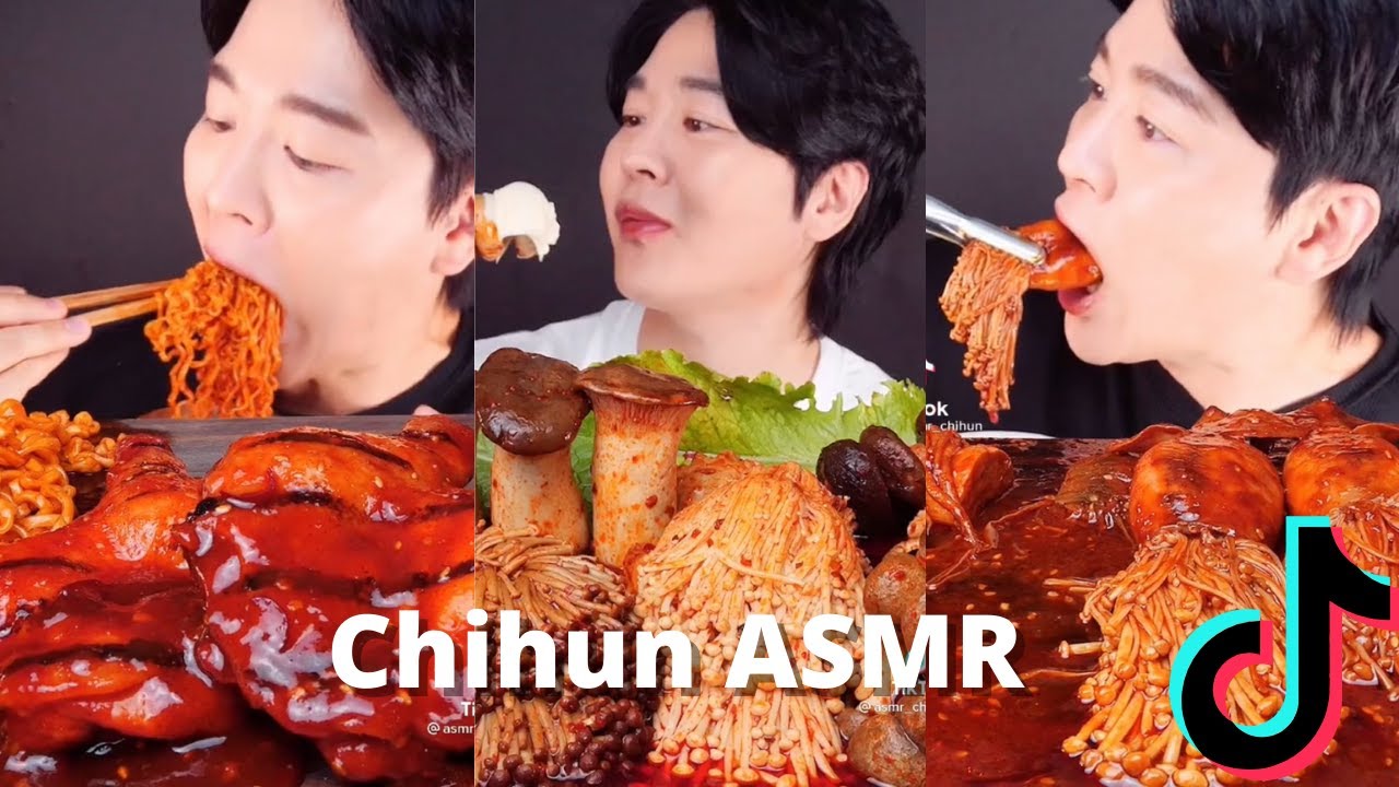 Eating Mukbang ASMR TikTok Compilation | Chihun ASMR - YouTube