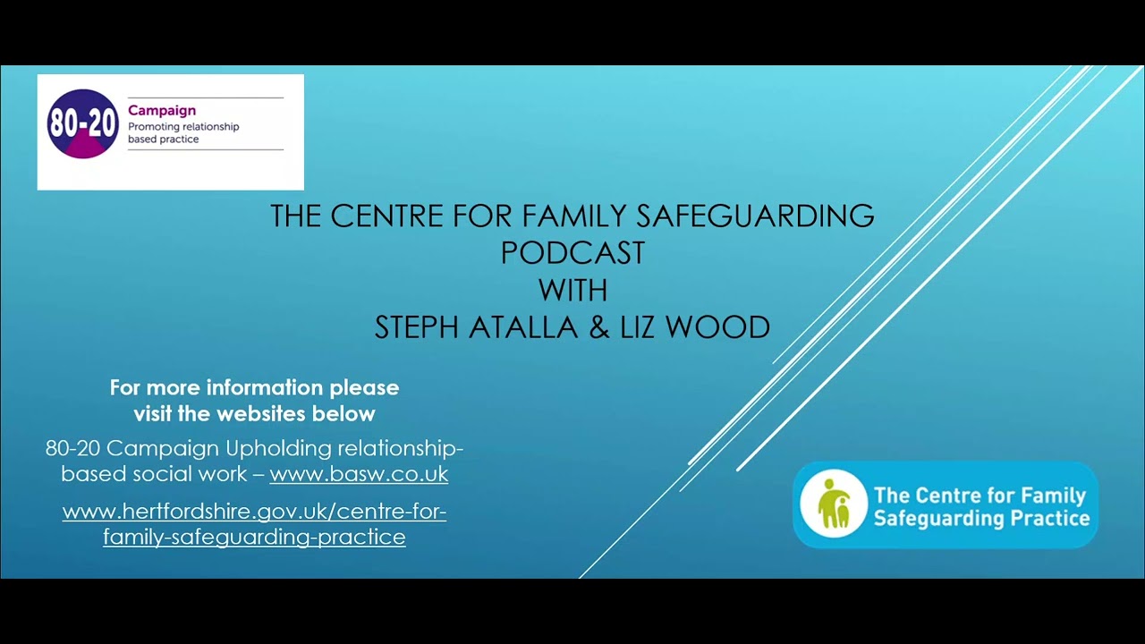 The Centre For Family Safeguarding Podcast 80 20 Campaign - YouTube