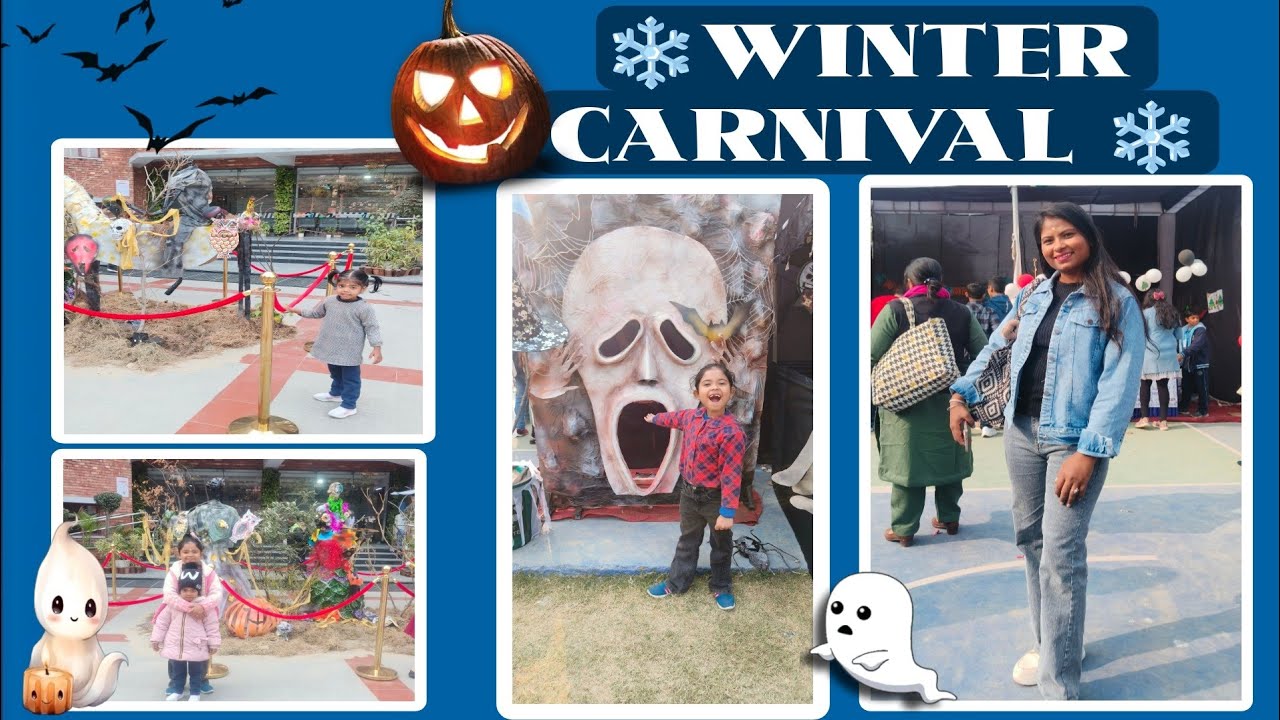 Winter ️ carnival | Bal Bharti public school | #wintercarnival #school ...