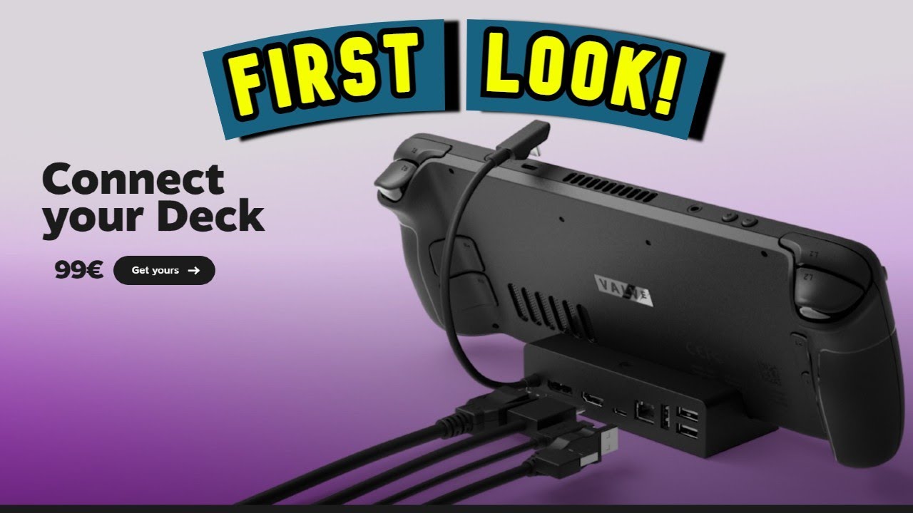 Steam Deck | Docking Station is Finally Available | All We Know So Far ...