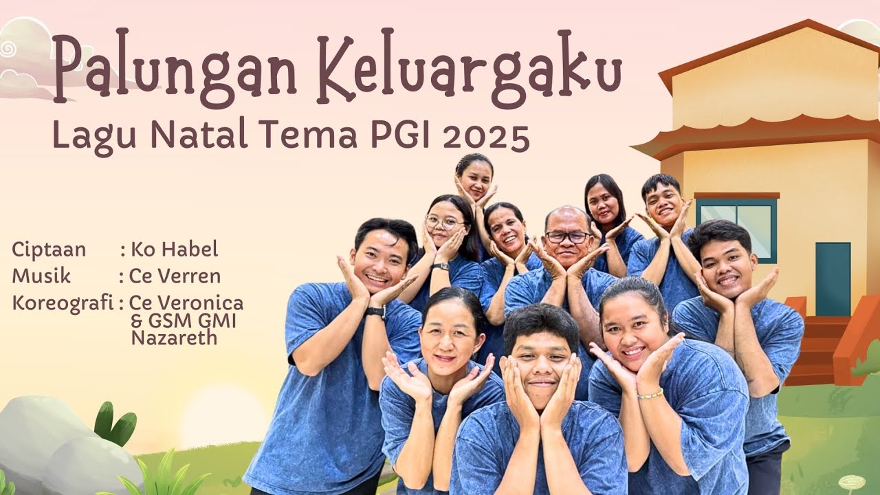 LAGU NATAL 2025 TEMA PGI "PALUNGAN KELUARGAKU" - YouTube