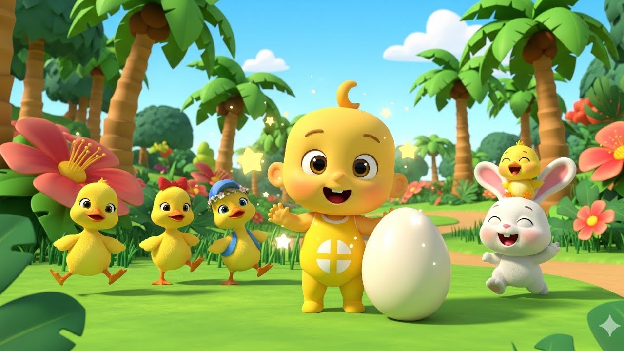 🎉 Baby Coco and the Egg 🥚 | 🦆 Dancing Ducklings | 🐤🐇Chick and Bunny’s ...