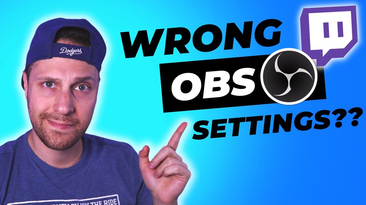 You might have the WRONG OBS settings! - YouTube