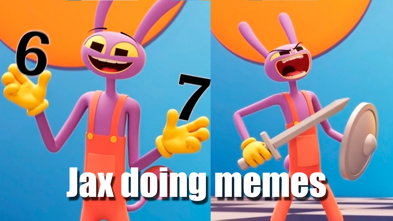 JAX repeat popular memes | The amazing digital circus - YouTube