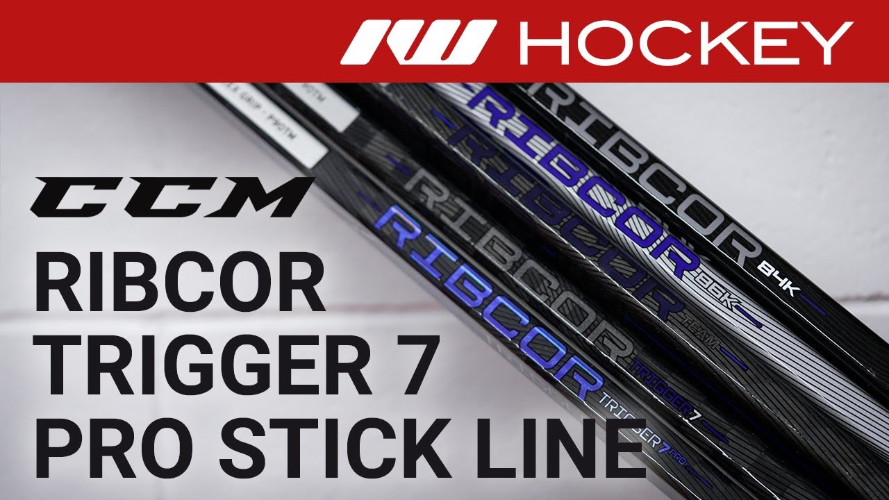 CCM RibCor Trigger 7 Pro Stick Line // On-Ice Insight - YouTube