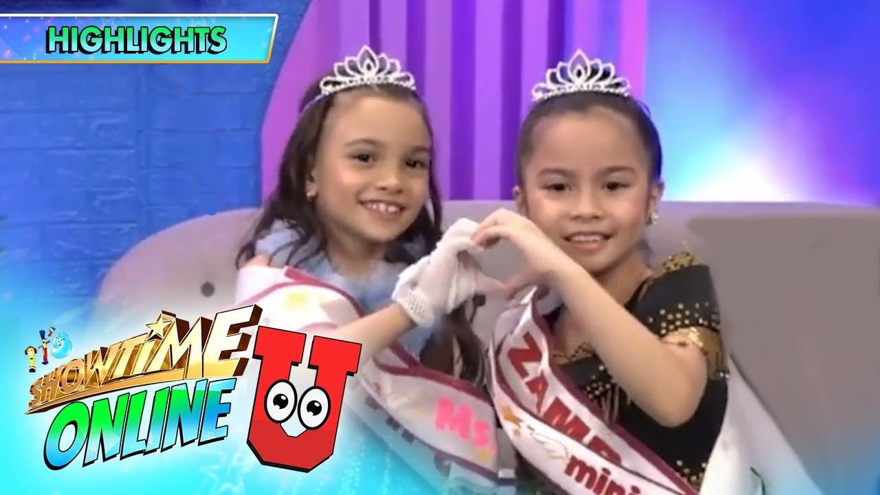Get to know our Mini Miss U of the day Lily Kaye Torrecampo & Ericca ...