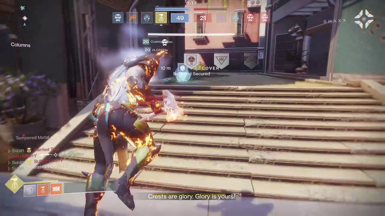 Destiny 2 - Lights out fade away hammer #MOTW - YouTube