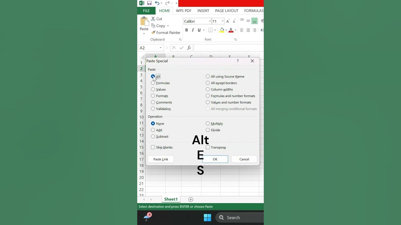 Excel Tricks and Tips || Excel Shorts Video || #Shorts Excel Shortcut ...