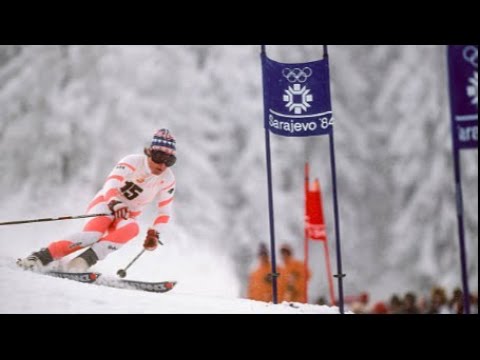 Debbie Armstrong Olympic GS gold (Sarajevo 1984) - YouTube
