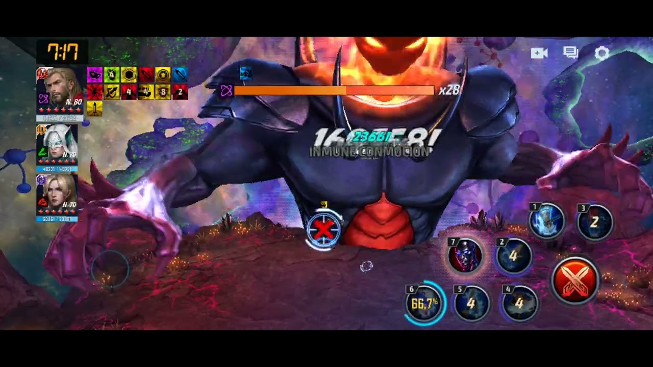 Thor T4 vs Dormammu #mff #marvelfuturefight #marvel - YouTube