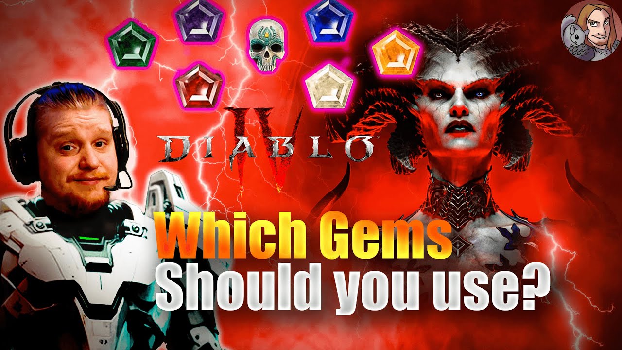 Diablo IV - What Are Gems Good For? (Topaz, Amethyst, Sapphire, Emerald ...
