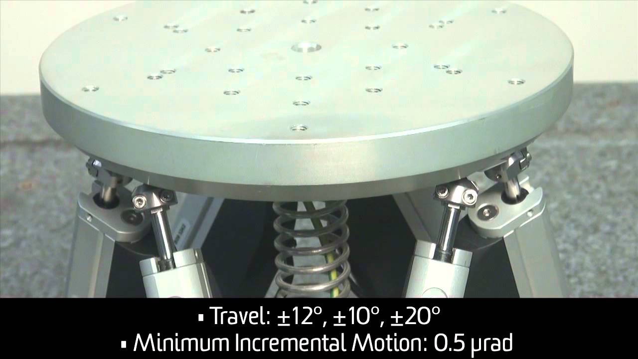 HXP-100 6 Axis Hexapod - YouTube