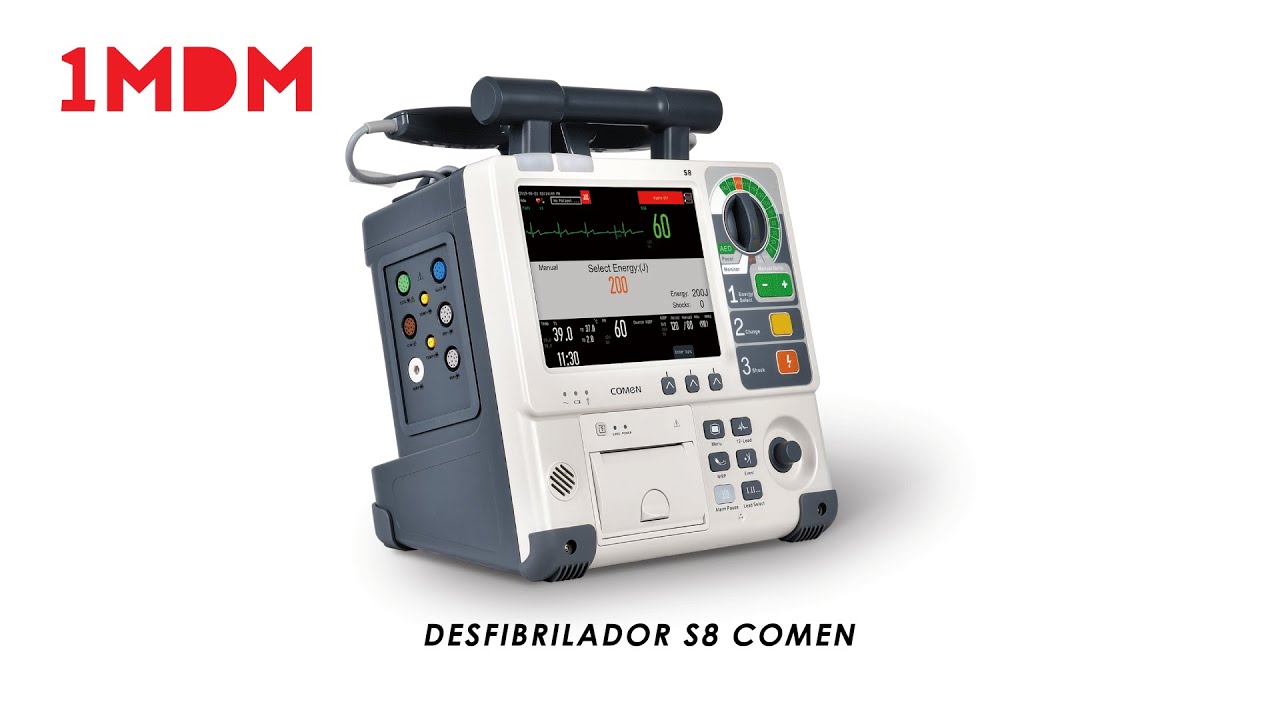 DESFIBRILADOR S8 COMEN - YouTube