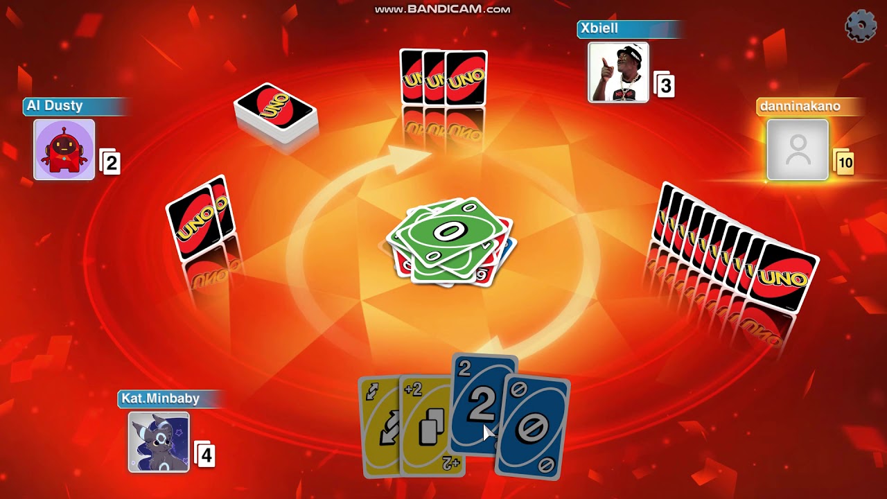 Playing UNO with random people - YouTube