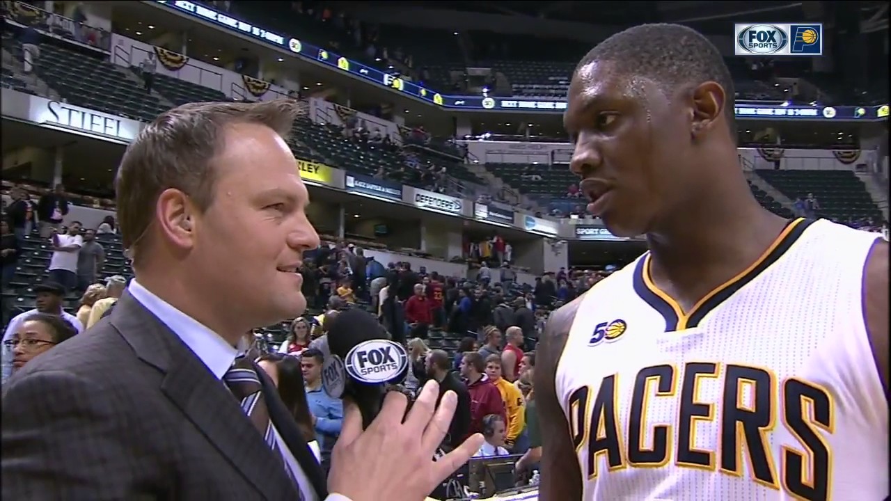 Kevin Seraphin gives Pacers a huge lift - YouTube