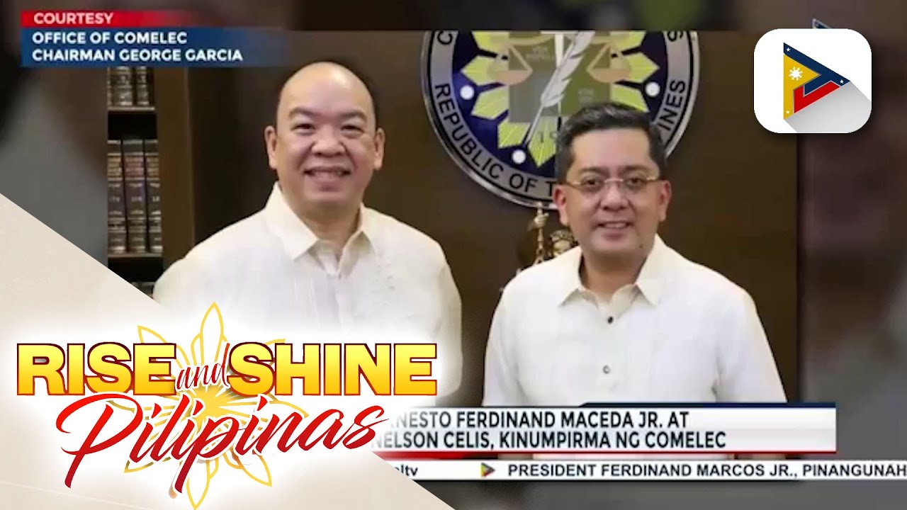Appointment nina Ernesto Ferdinand Maceda Jr. at re-appointment ni ...