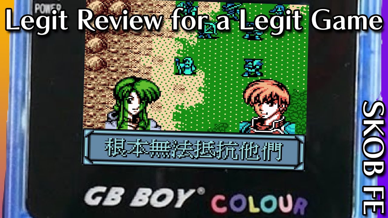A Legitimate Review of SKOB's Fire Emblem (for the Game Boy Color ...