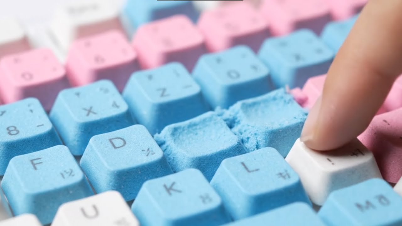 Sand Keyboard Typing ASMR 🎧💥 | Crunchy & Satisfying Sounds 🌾 - YouTube