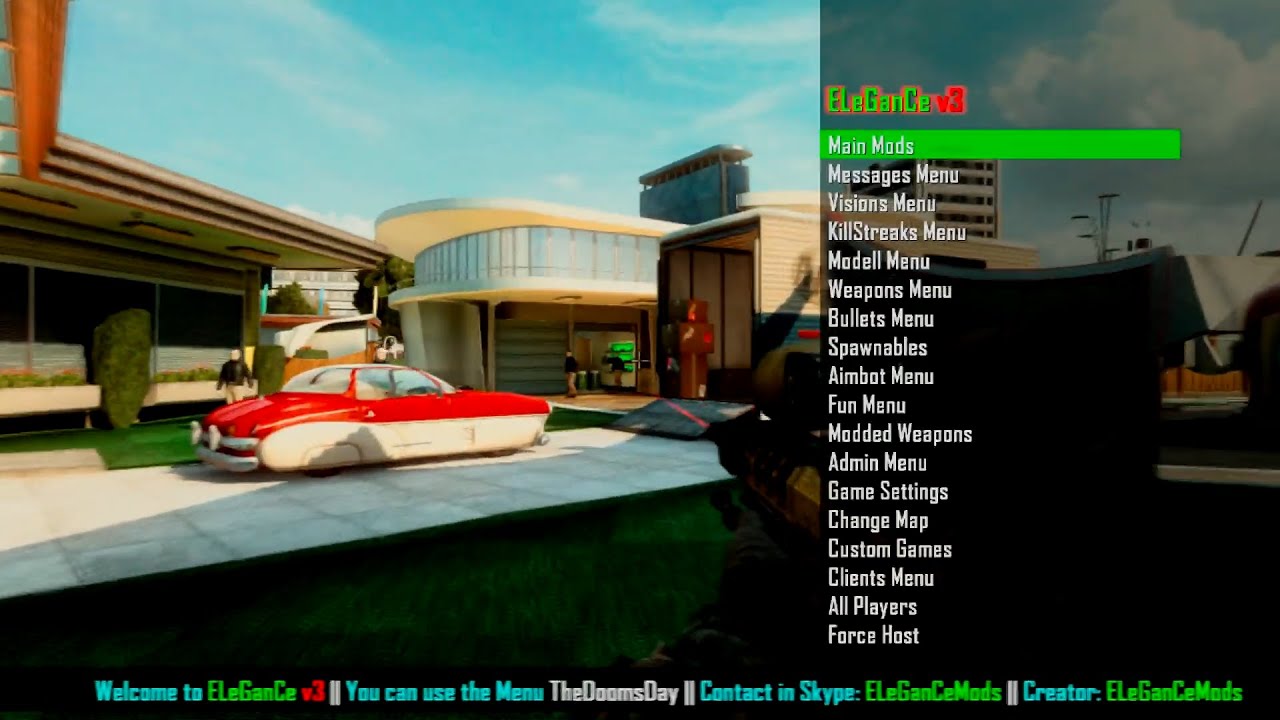 Bo2 1.19 Elegance v3 GSC Mod Menu - YouTube
