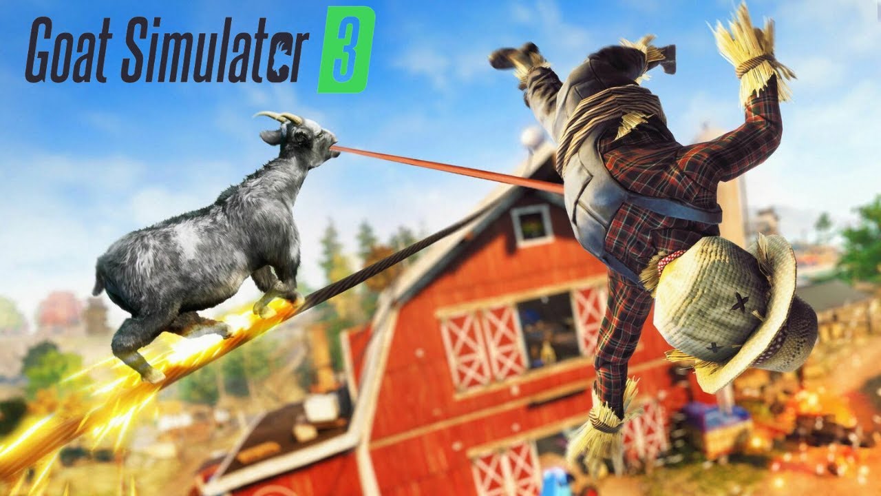 I BECOME SUPER GOAT (FUNNY) | GOAT SIMULATOR 3 - YouTube