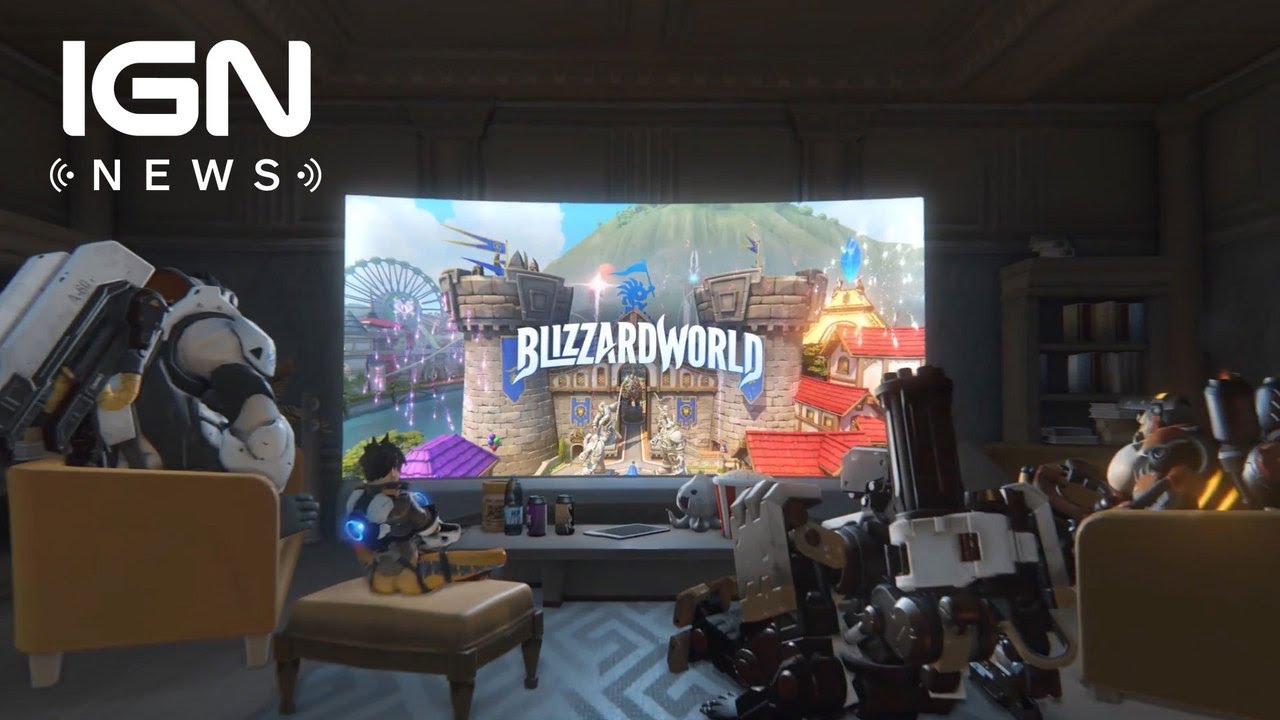 Overwatch's Blizzard World Map Release Date Announced - IGN News - YouTube