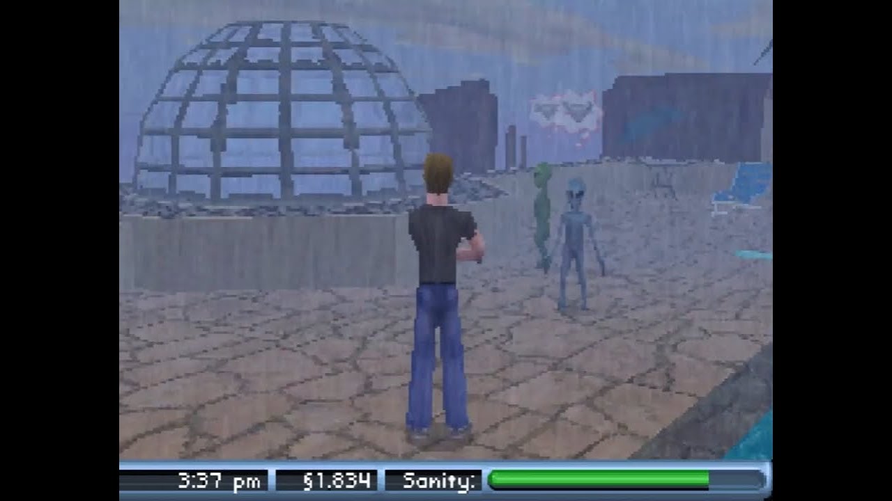 Disturbing Video Game Music #42 - The Aliens (The Sims 2 DS/GBA) - YouTube