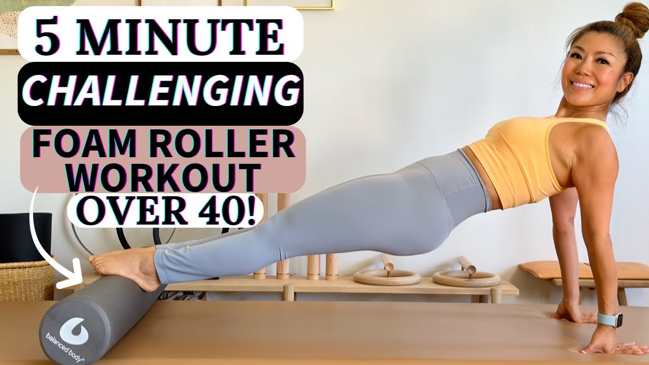 Daily 5 Minute FULL BODY Foam Roller Workout - Get sculpted over 40 ...