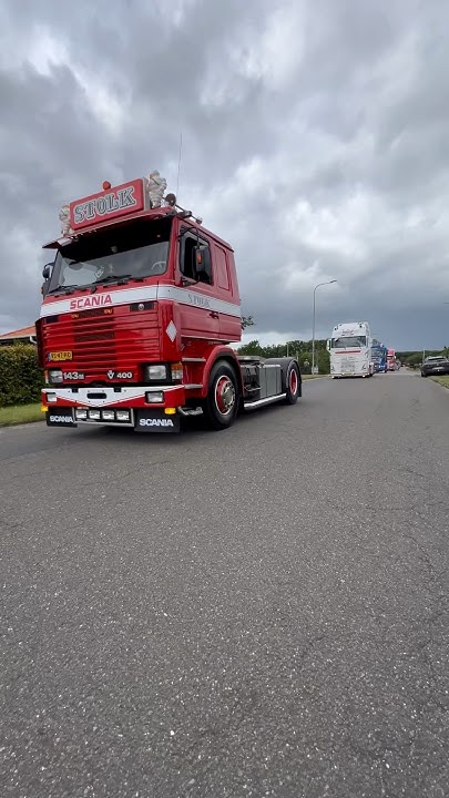 Stolk, Scania 3-Series 143 400 V8 Open Pipe, Truckshow, Truckspotting - YouTube