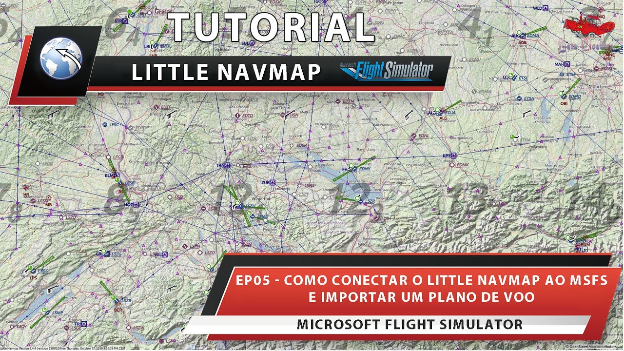 | MSFS | Tutorial Little Navmap - EP05 | Como conectar o Little NavMap ...