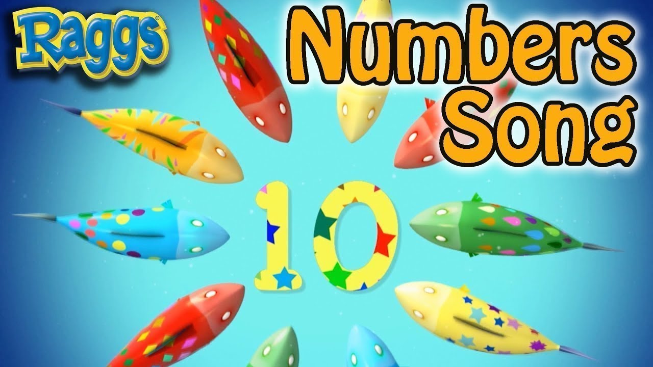 Numbers Song Sing Along 💯 Nursery Rhymes and Songs for Kids | Raggs TV ...